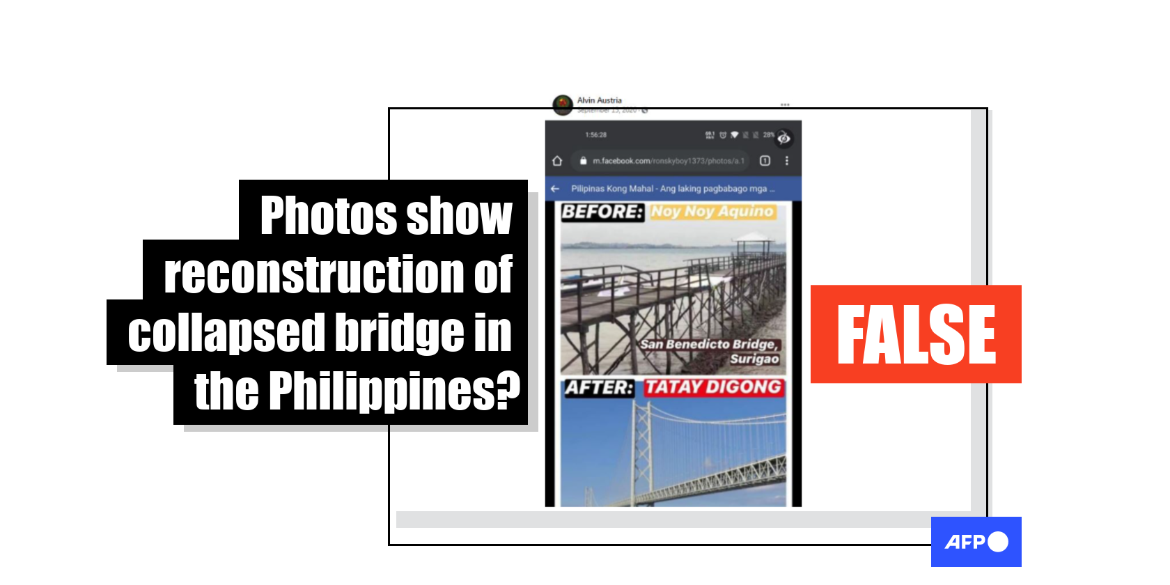 These photos actually show bridges in Indonesia and Japan | Fact Check