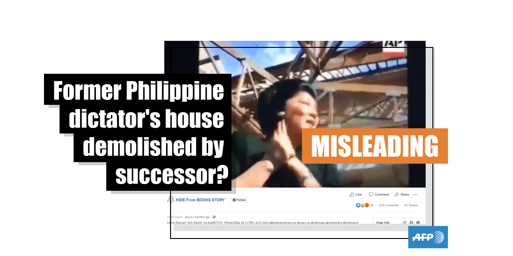 This video of former President Marcos' home being demolished was ...