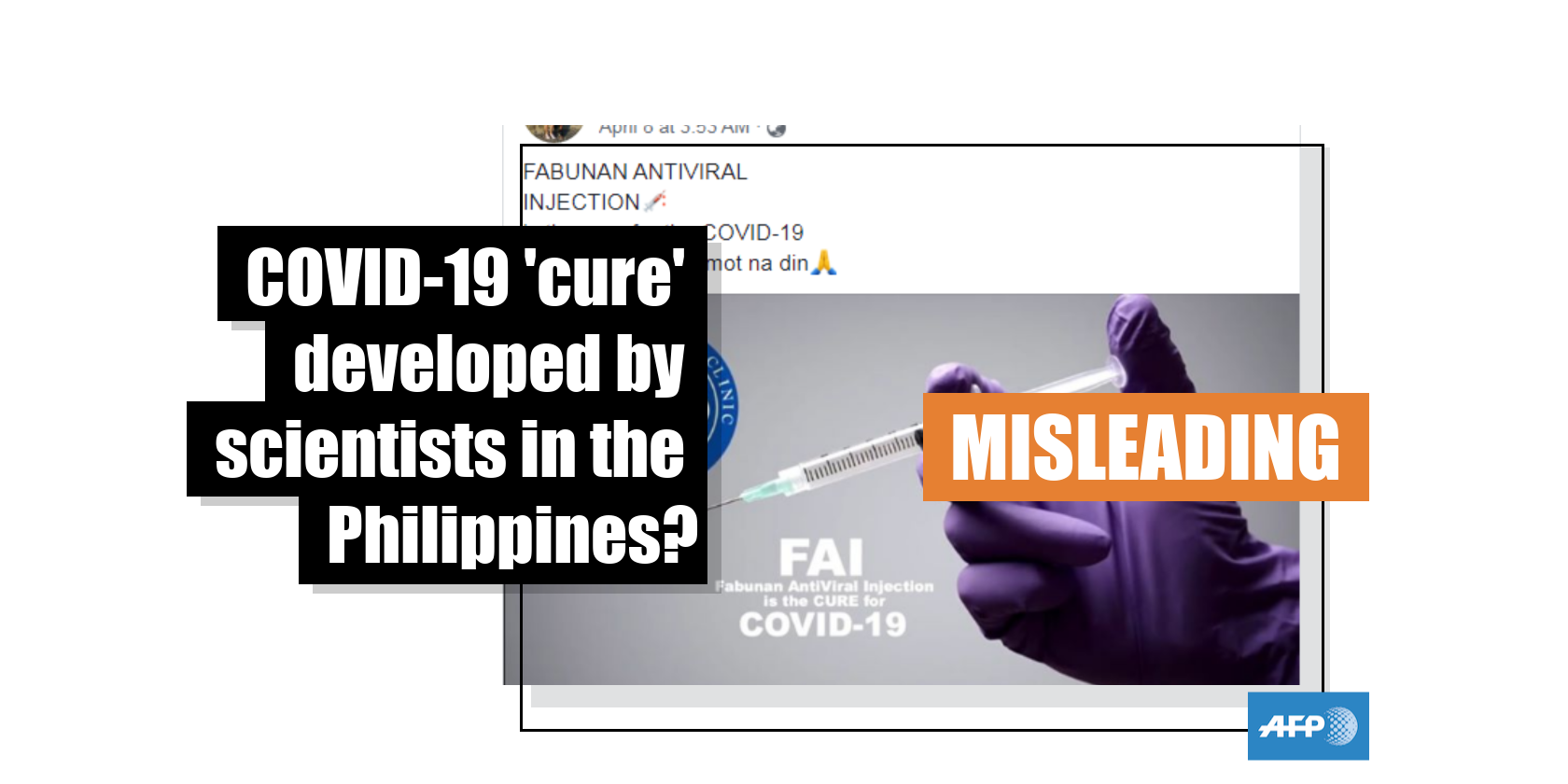 Philippine authorities warn anti-viral injection has not yet been ...