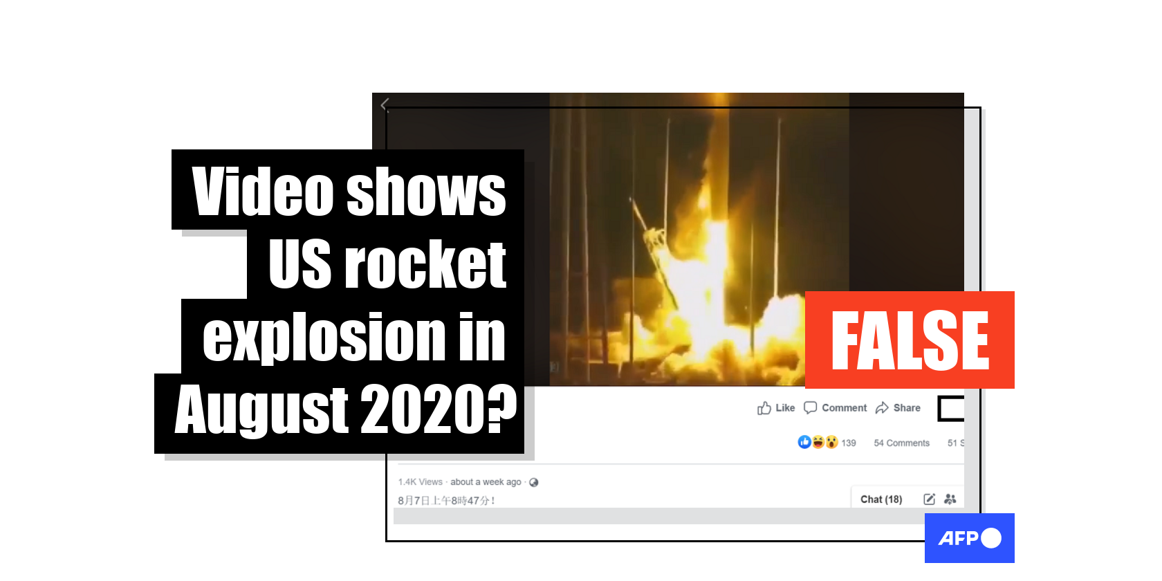 This video has circulated since 2014 in reports about a NASA rocket ...
