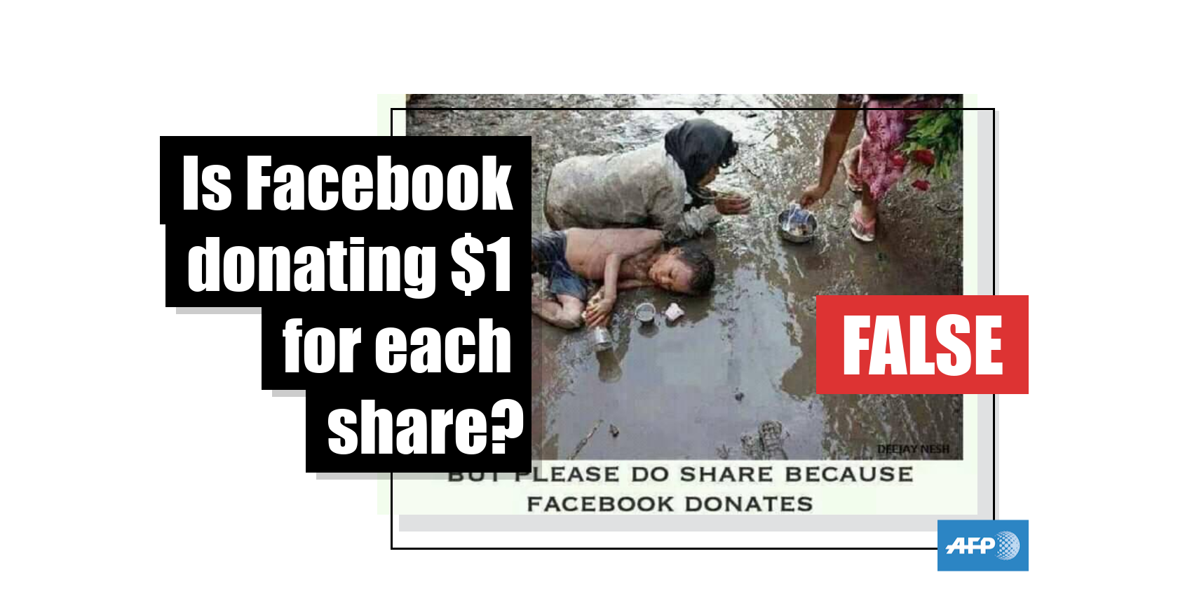 No, Facebook does not donate $1 to charity each time this meme is ...