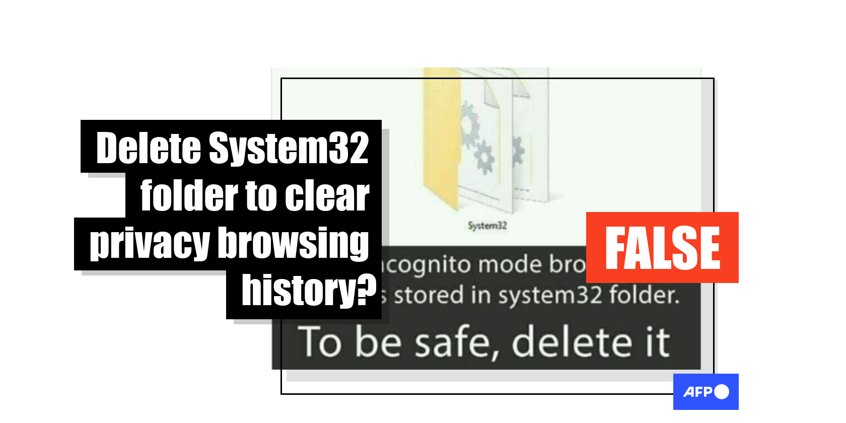 This hoax has been around for years, don’t delete System32 folder ...