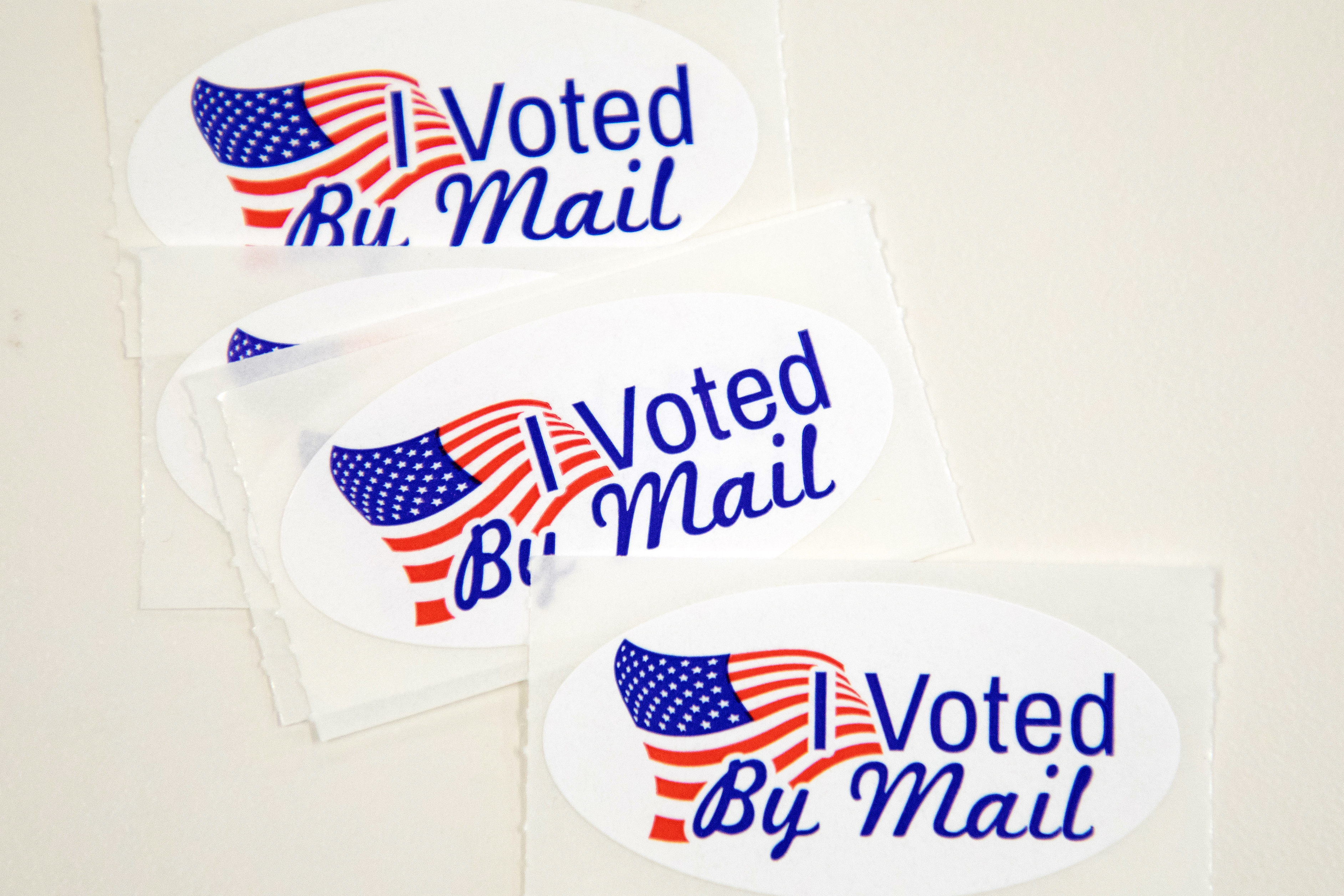 Adding a stamp will not expedite US mail-in ballots with pre-paid ...