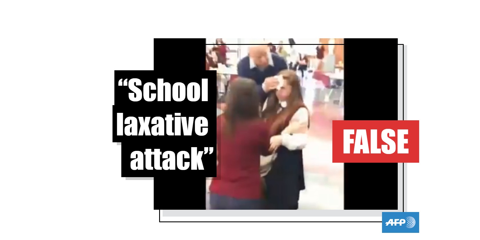 A “laxative prank” video is actually a fictional scene from a TV series ...