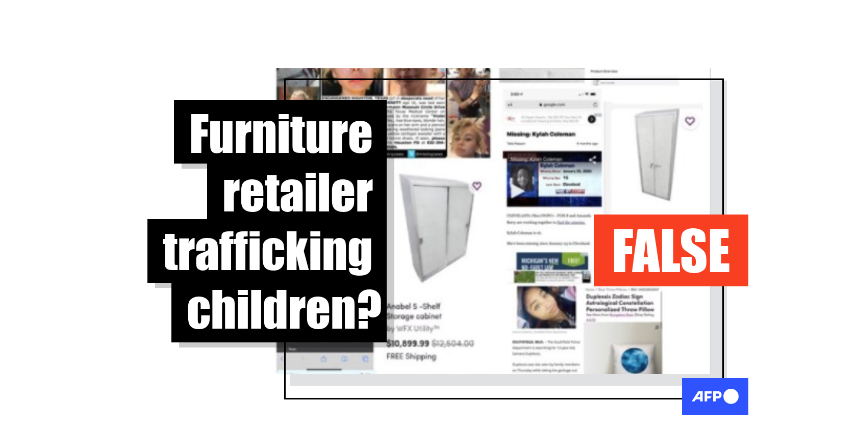 Online retailer Wayfair hit by child trafficking conspiracy theory ...