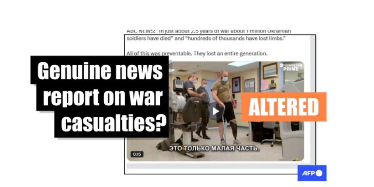 Video altered to show Volodymyr Zelensky dancing in a red costume ...