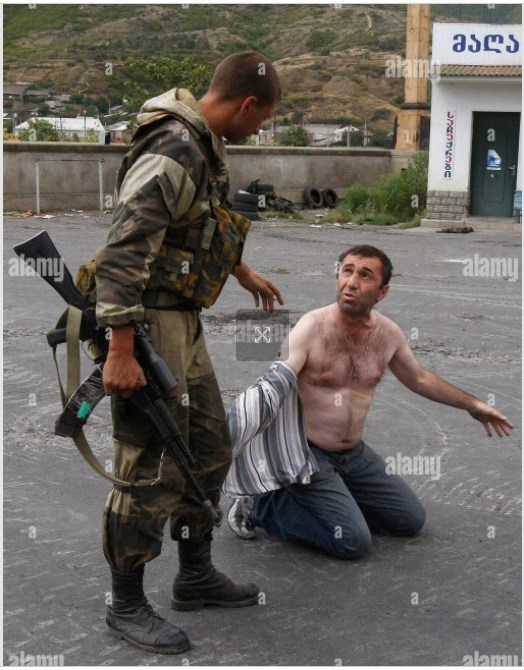 These images were taken during the 2008 Georgia-Russia war, not in ...