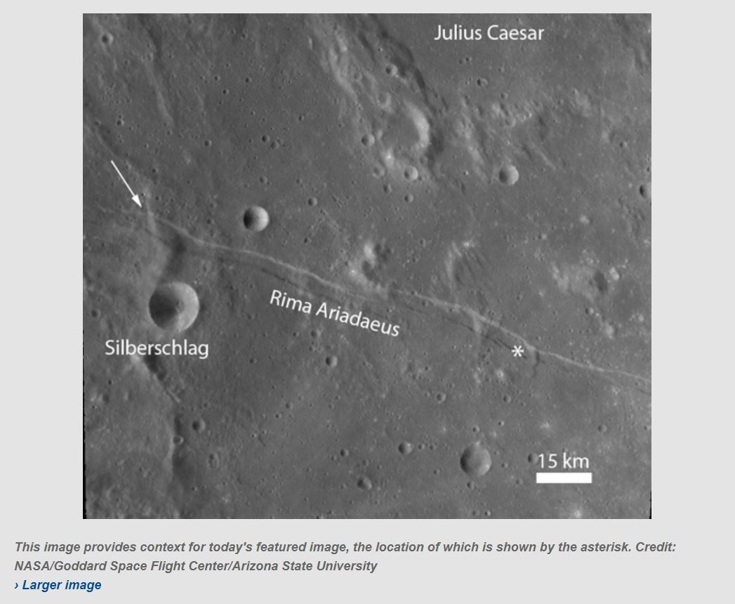 Social media posts falsely claim the Moon 'was once split in two ...