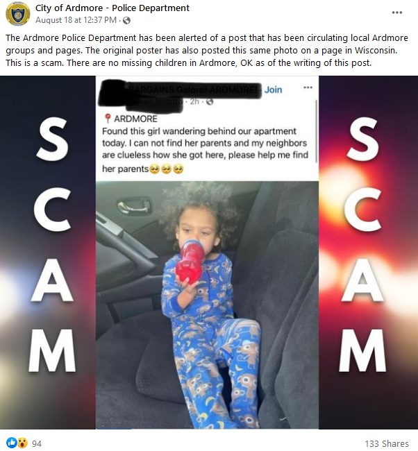 False missing child reports spread across North America | Fact Check