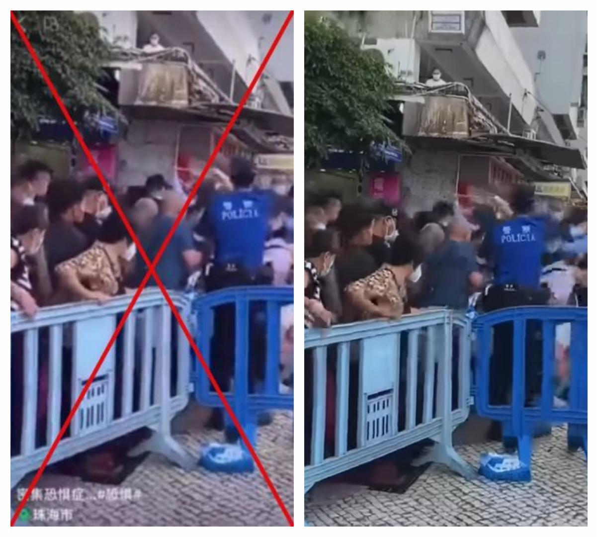 Video shows Macau border before zero-Covid policy eased, not 'people ...