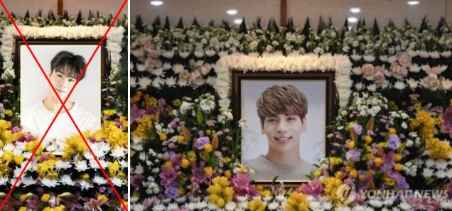 Doctored images misleadingly shared as 'funeral for K-pop singer ...