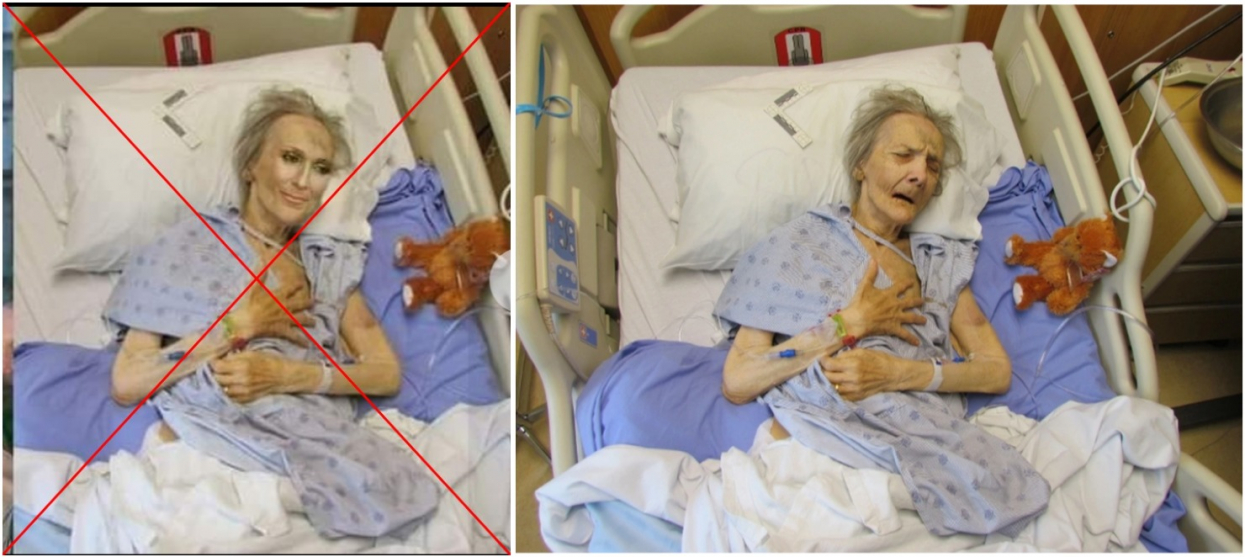 Doctored image does not show Canadian singer Celine Dion in hospital ...