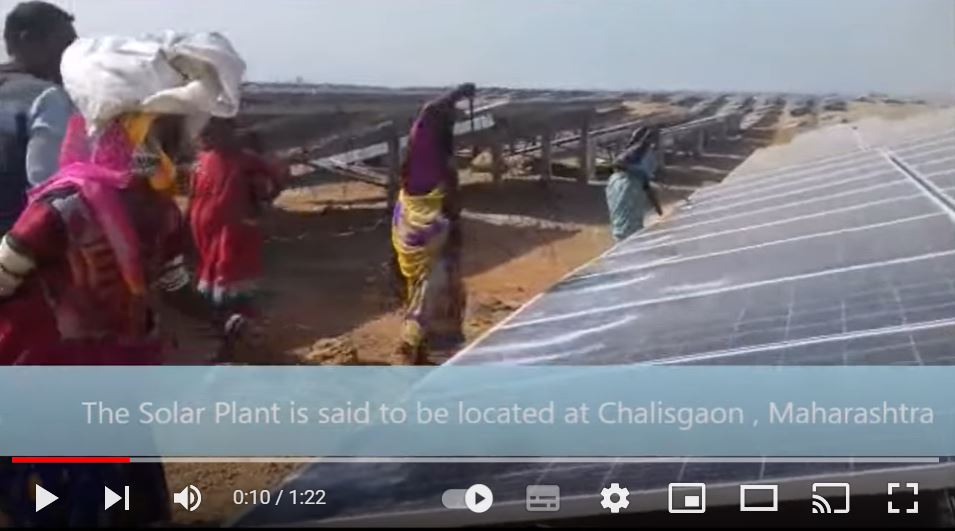 Clip shows India worker destroying solar panels over unpaid wages, not ...