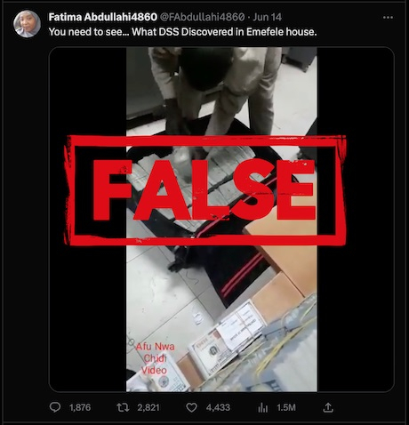 Debunked video falsely linked to suspended Nigerian central bank chief | Fact Check