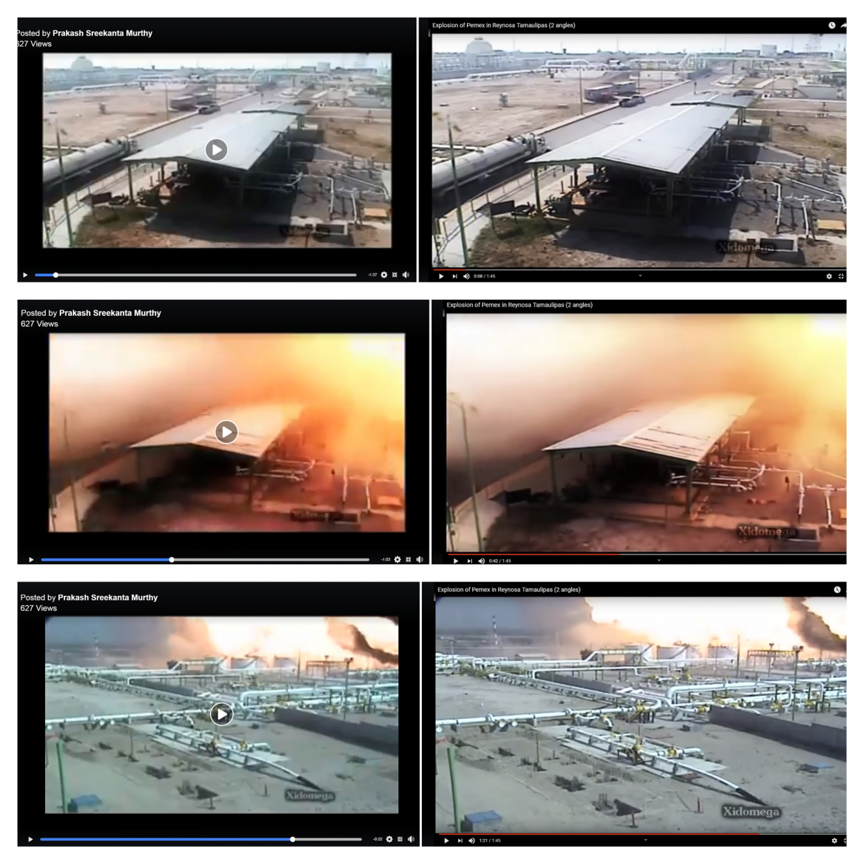 This 2012 video shows an explosion at a natural gas plant in Mexico ...