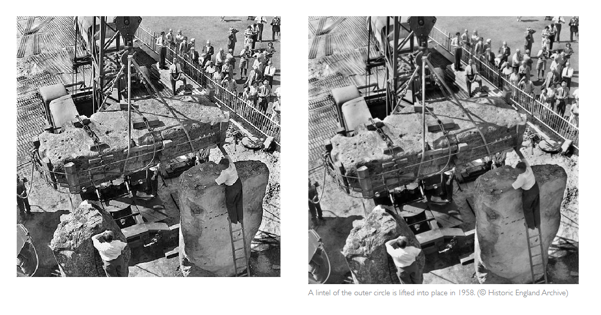 Stonehenge restoration photos shared alongside false claim monument was ...