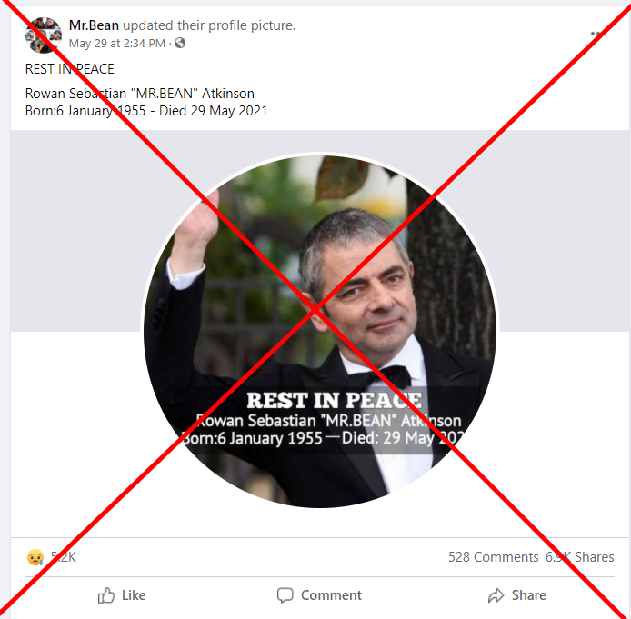 British actor Rowan Atkinson becomes target of death hoax by bogus Mr ... British actor Rowan Atkinson becomes target of death hoax by bogus Mr ...