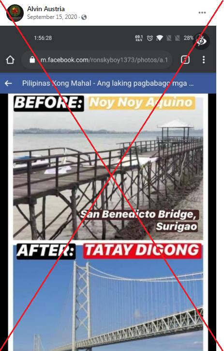 These photos actually show bridges in Indonesia and Japan | Fact Check