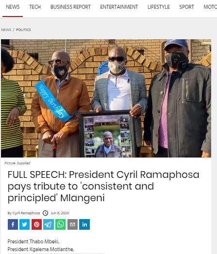 Old photos show Cyril Ramaphosa at events long before coronavirus ...