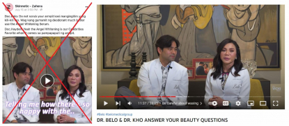 False endorsements from popular Filipino doctors used to promote an ...