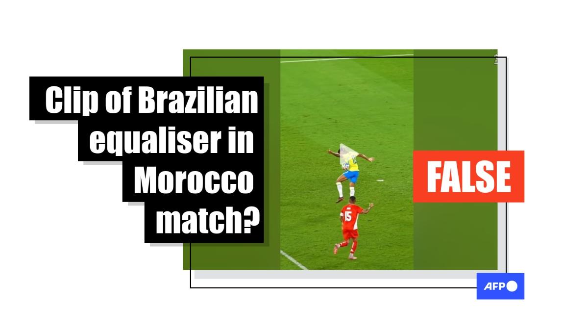 Footage from Brazil-Panama friendly misrepresented as World Cup ...
