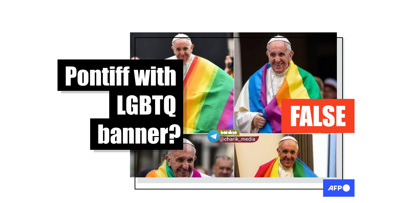Images of Pope Francis wearing pride flag are AI-generated | Fact Check