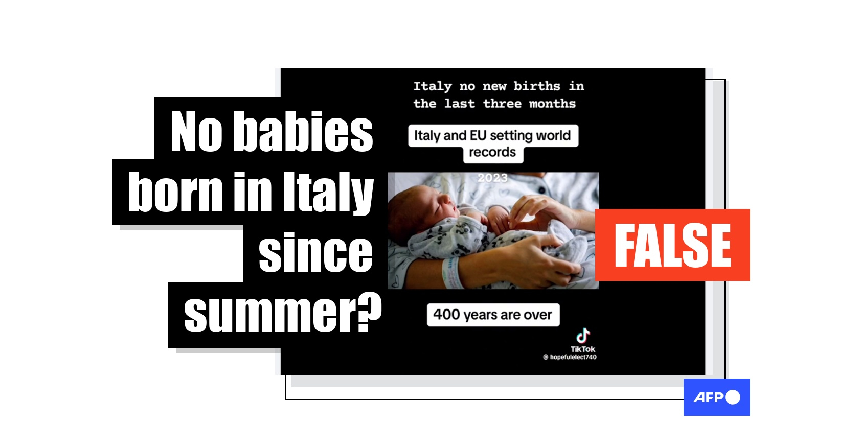 Posts spread false claims on declining Italian birth rate | Fact Check