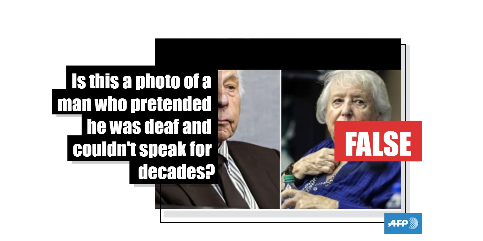 No, this is not a photo of a man who pretended to his wife that he was ...