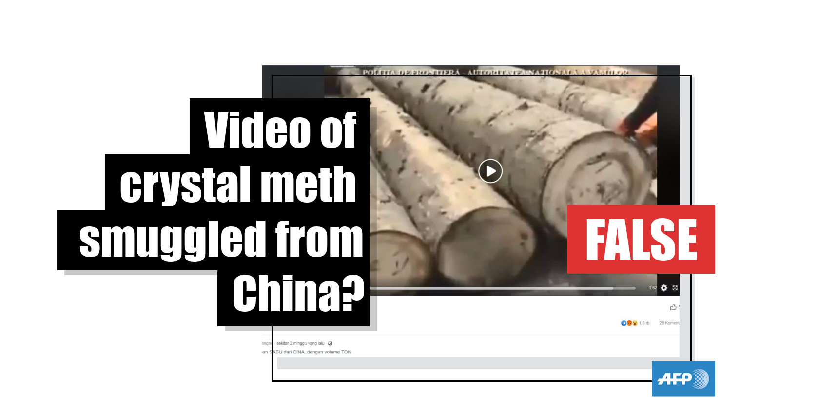 No, this video does not show methamphetamine smuggled from China | Fact ...