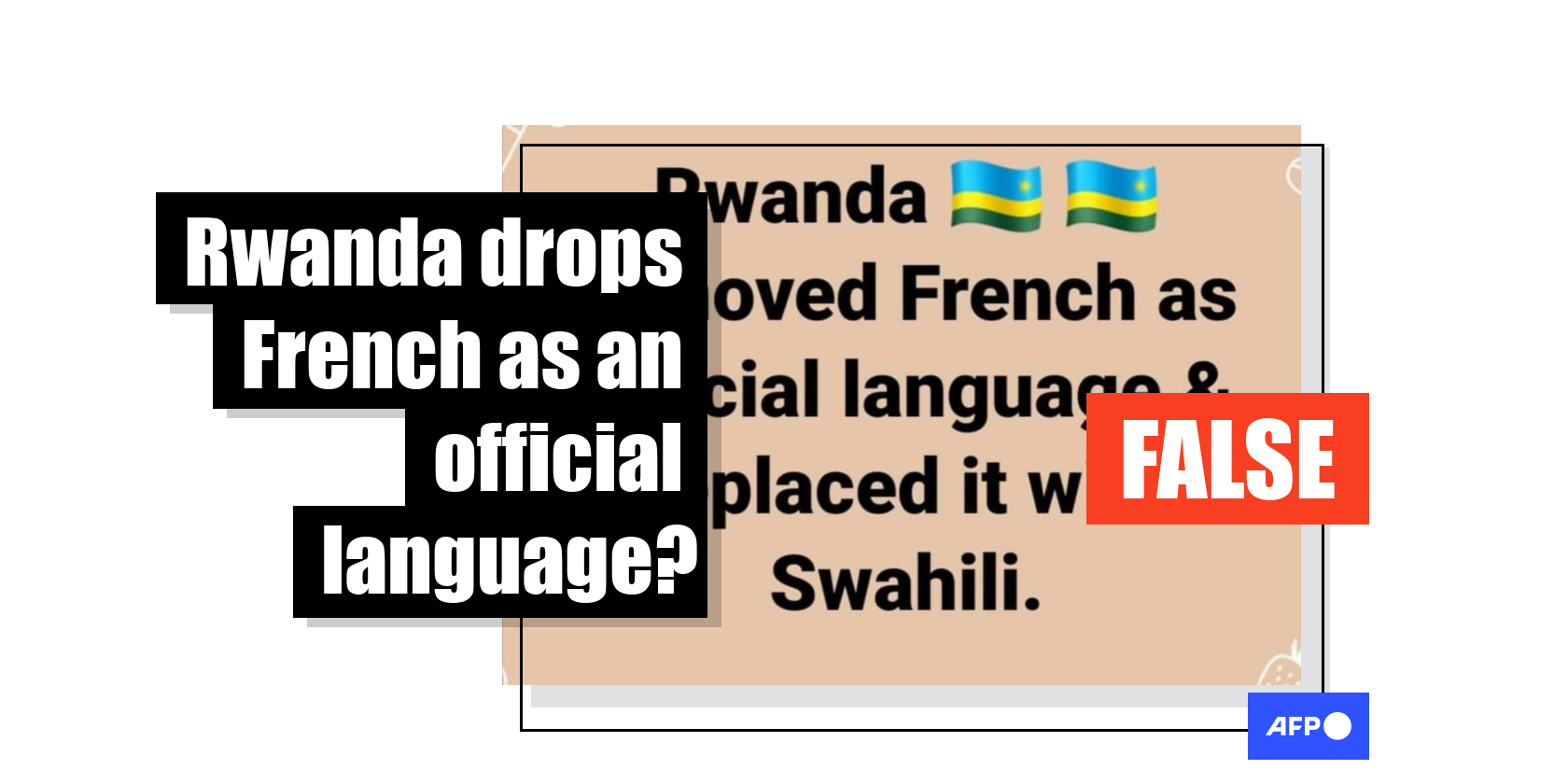 Rwandan government rejects old claim that French no longer an official ...