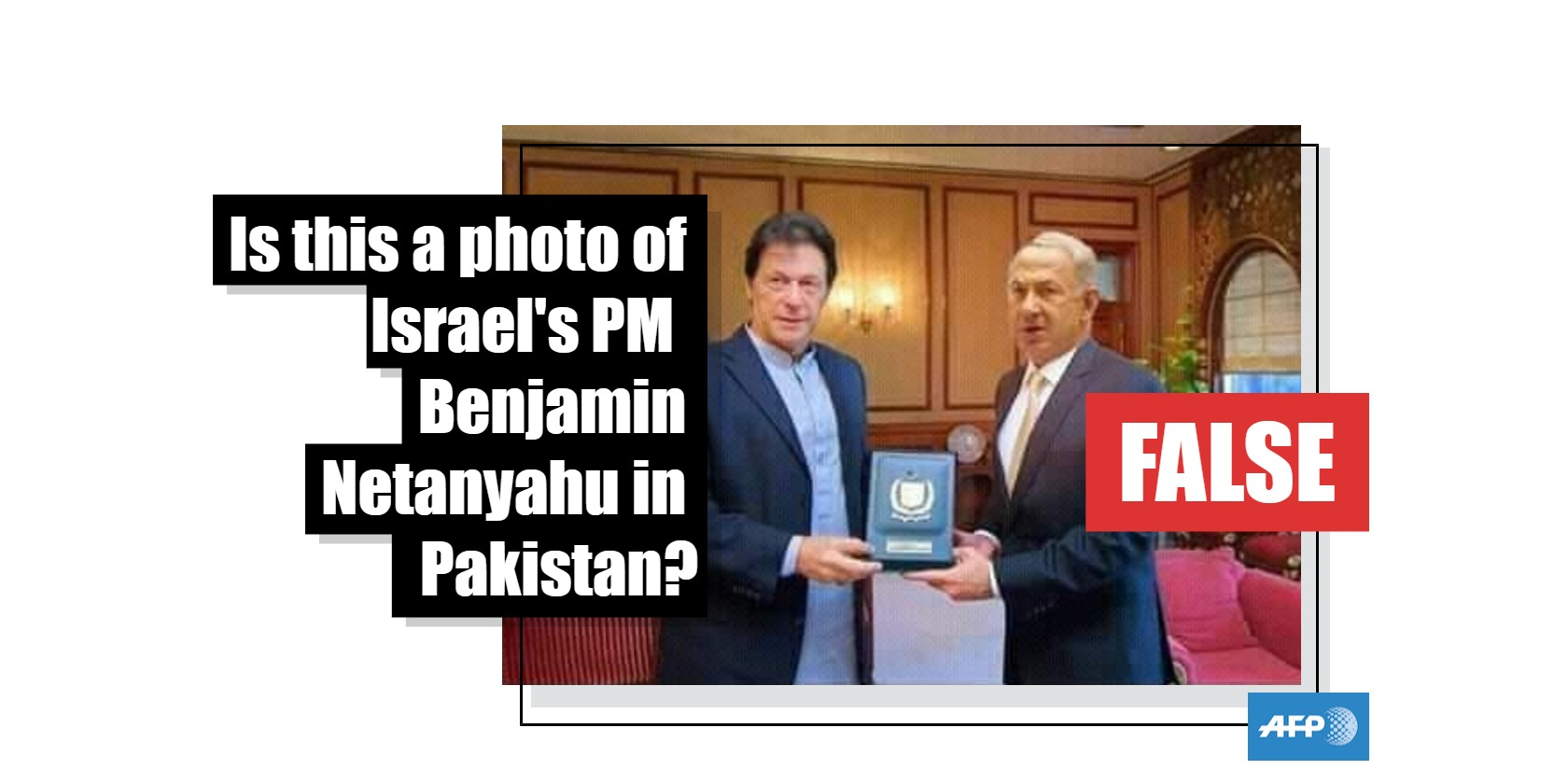 No, this photo does not show Israeli Prime Minister Benjamin Netanyahu ...