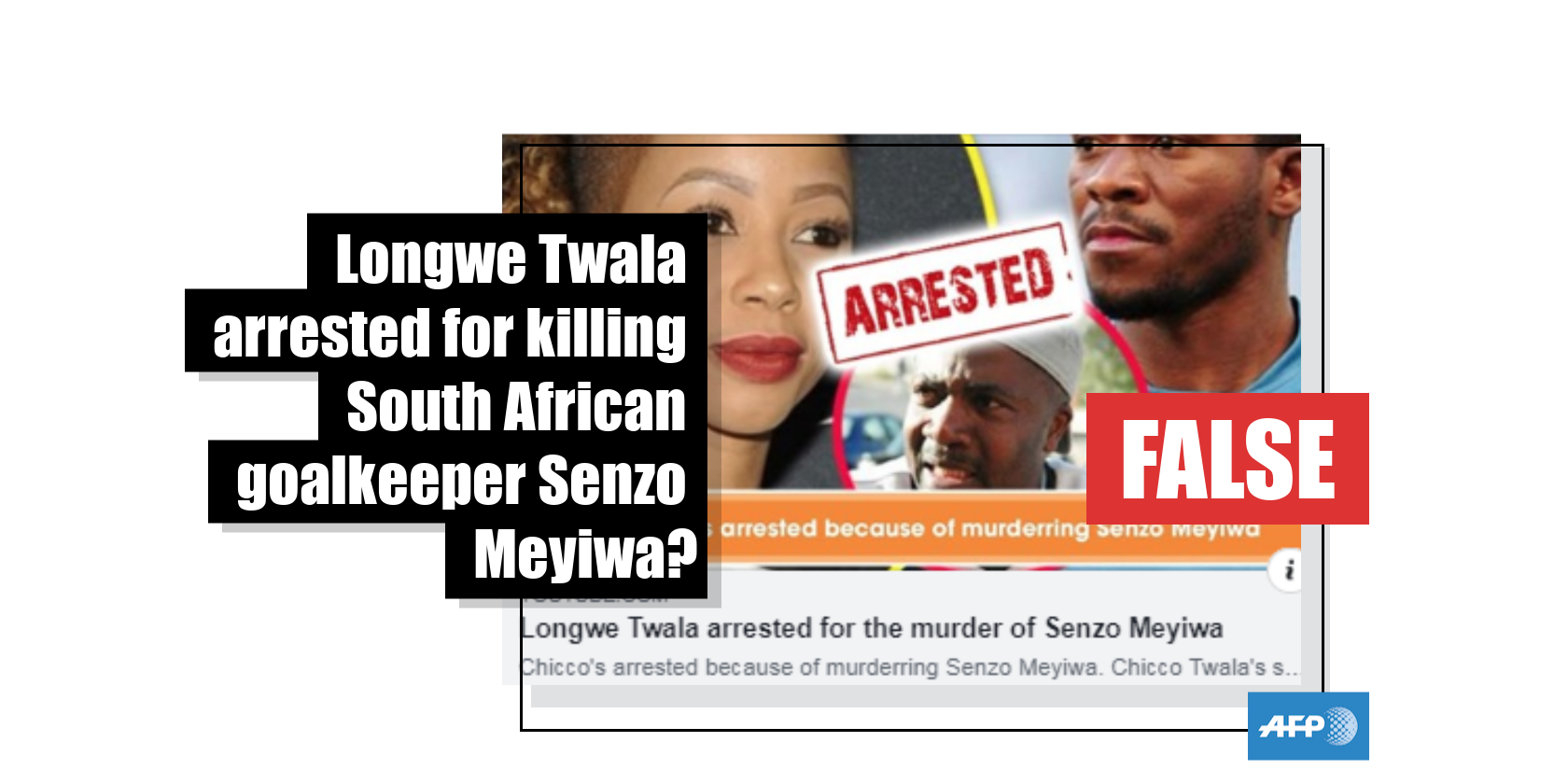 South African police deny claims that Longwe Twala was arrested for the ...