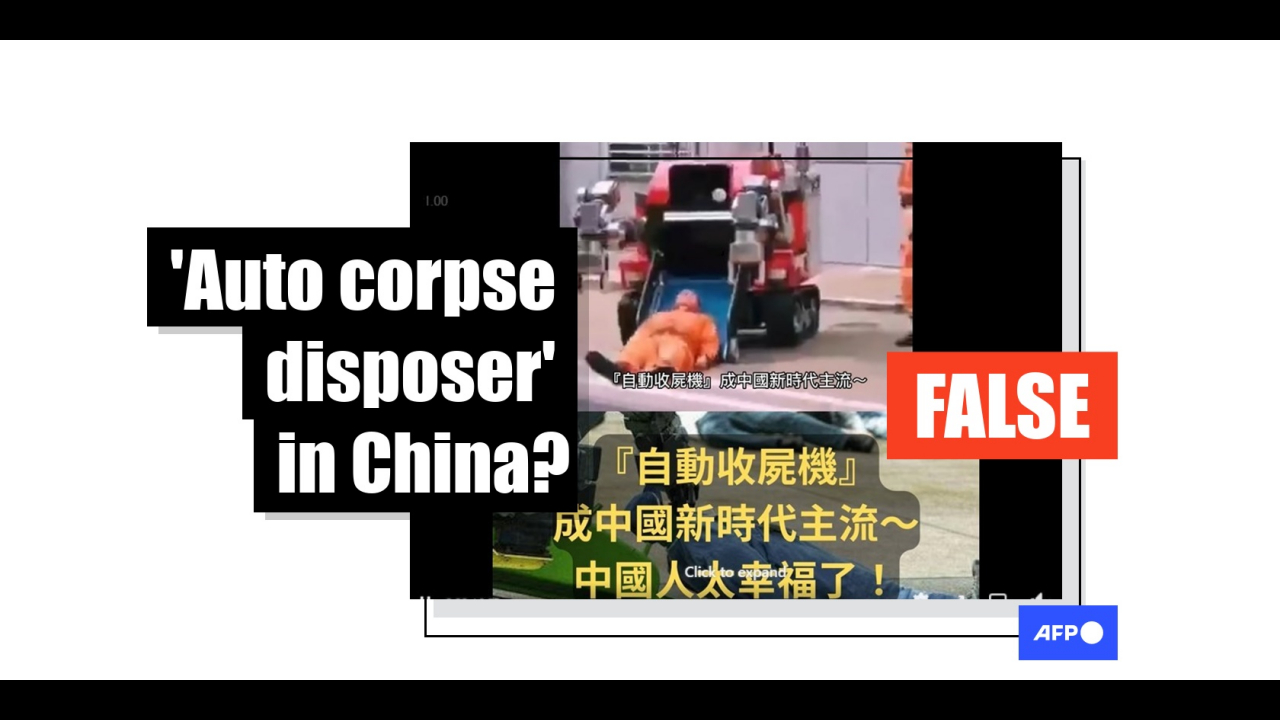 Videos of Japanese rescue robot falsely shared as 'corpse disposer in ...