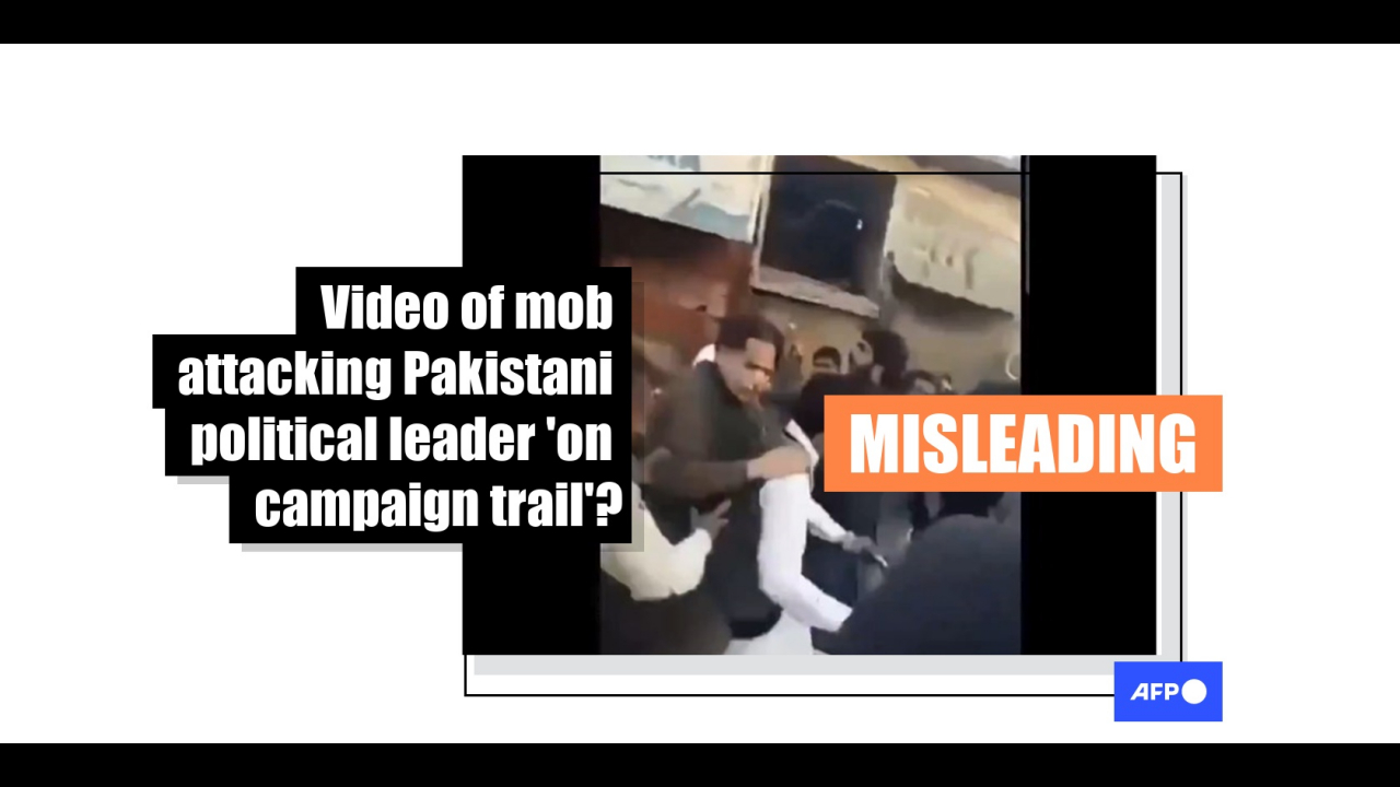 Old video of mob attacking Pakistani politician resurfaces ahead of ...