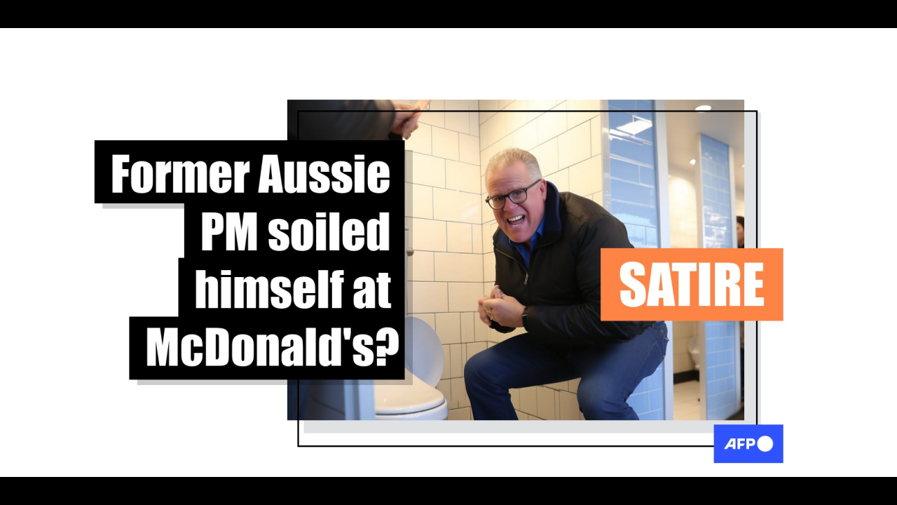 AI images fuel hoax about ex-Australia PM 'defecating at McDonald's' | Fact Check
