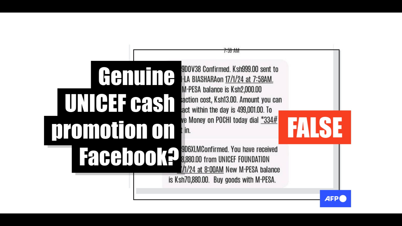 Fake accounts use name of UN agency in East African money scam | Fact Check