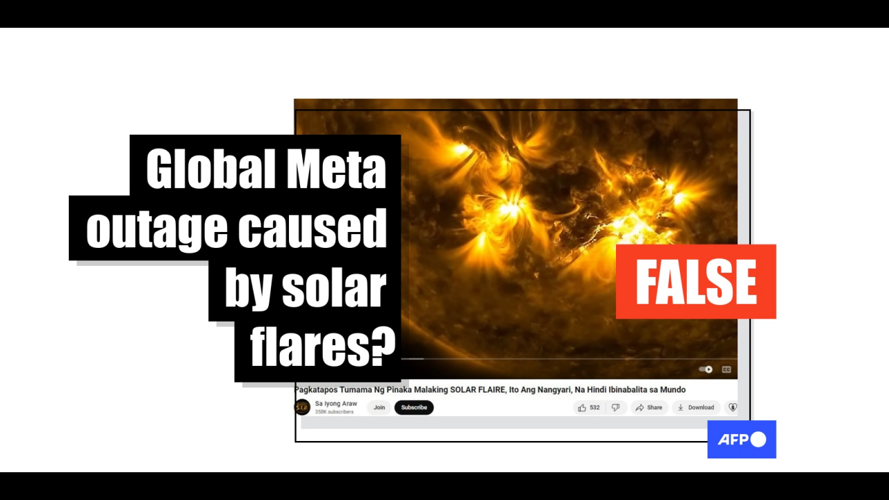 Experts rubbish online claim that Meta platforms outage was 'effect of solar flares' | Fact Check