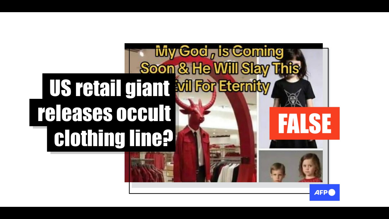 Photos of Satan-themed Target children's clothing are AI-generated ...