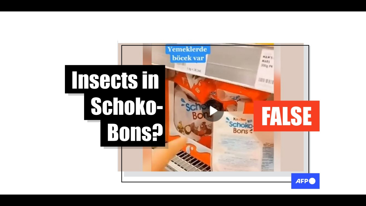 Posts falsely claim Kinder uses insects in chocolate | Fact Check